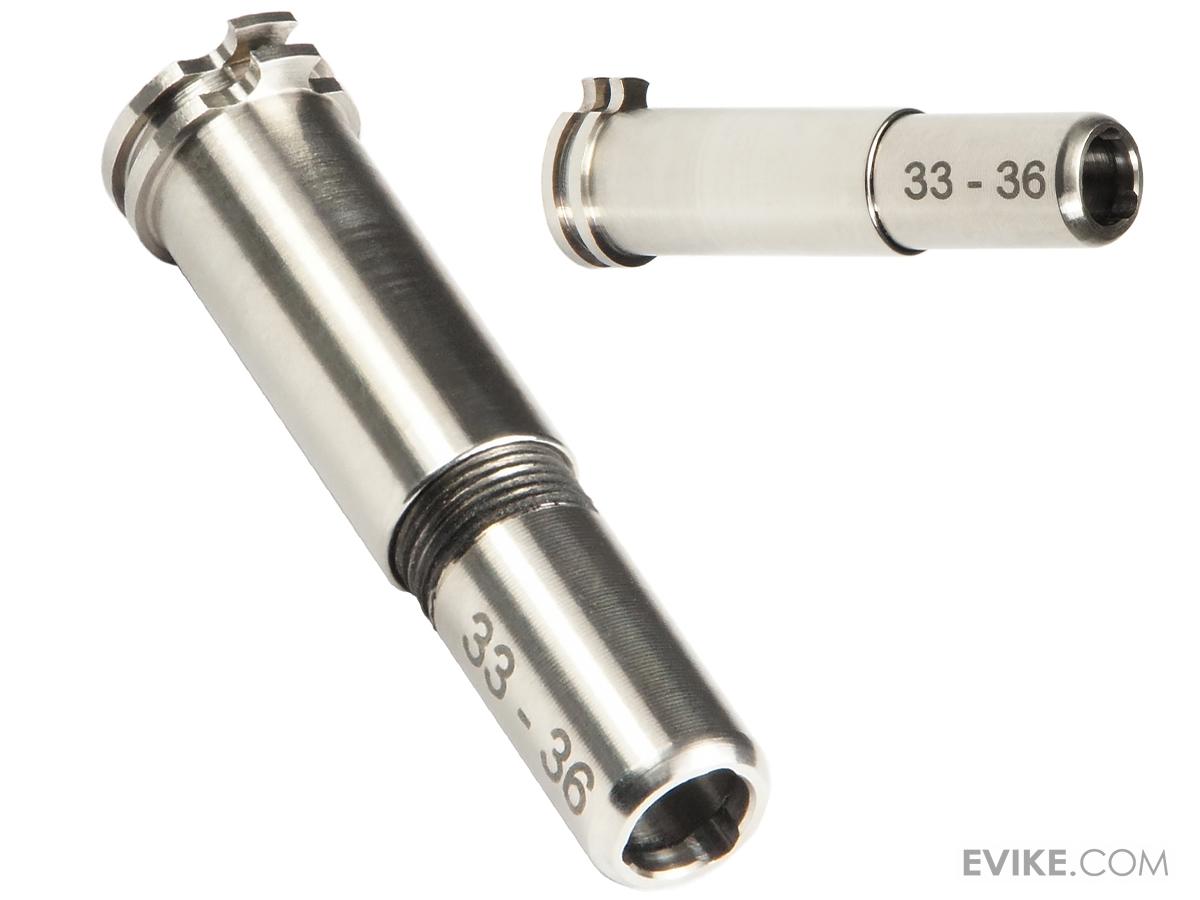 Maxx Model CNC Titanium Adjustable Air Seal Nozzle for Airsoft AEG ...