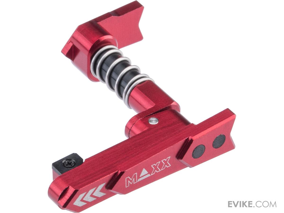 Maxx Model CNC Aluminum Advanced Magazine Release (Model: Style A / Red ...