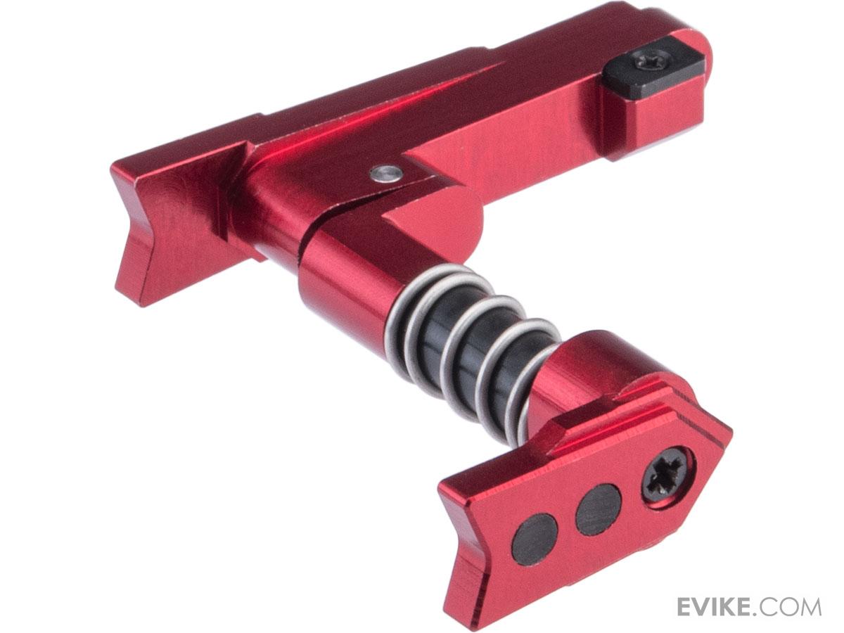 Maxx Model CNC Aluminum Advanced Magazine Release (Model: Style A / Red ...