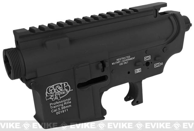 G&P AR-15 Type Aircraft Aluminum Metal Receiver Kit for M4 M16 Series ...