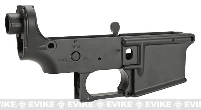 JG Laser Engravable Full Metal Lower Receiver for M4 M16 Series Airsoft ...