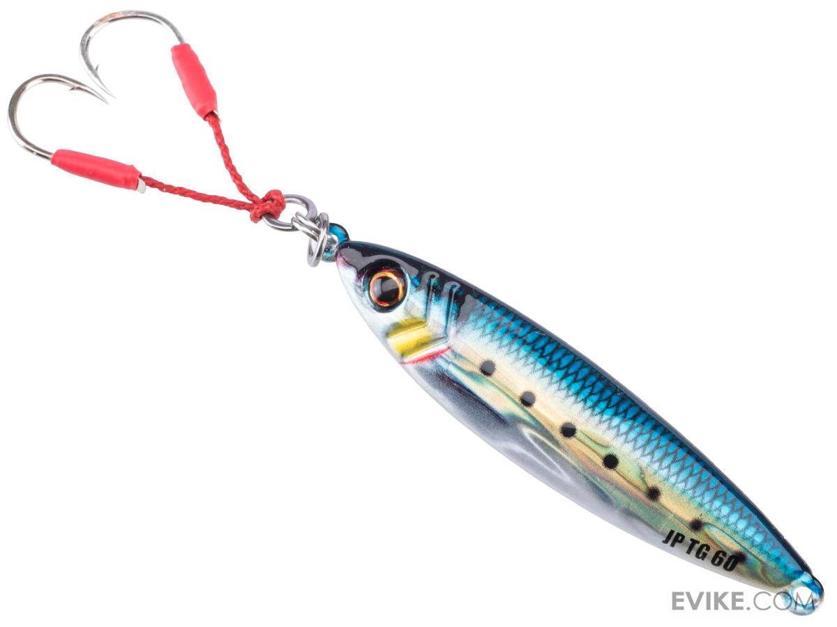 Major Craft Jigpara Tungsten Live Bait Jig (Color: Live Kin Iwashi UV / 60g), MORE, Fishing ...