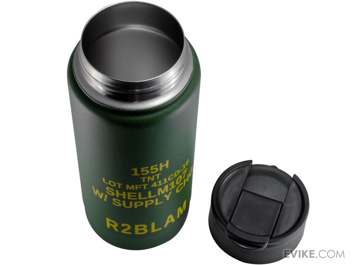 Mission First Tactical 16 oz Stainless Steel Double-Walled Flip Top Mug ...