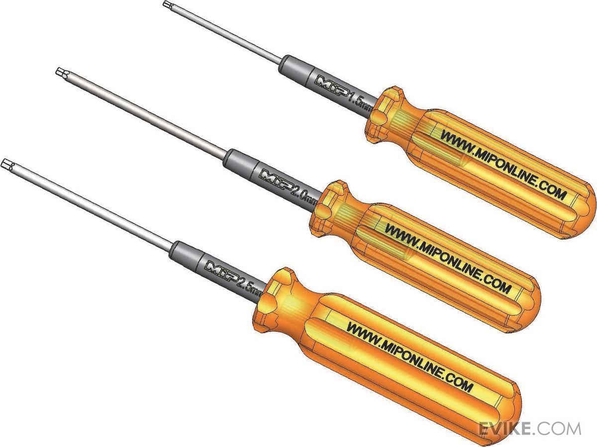 MIP Tools 3 Piece Hex Driver Wrench Set - Metric, Accessories & Parts ...