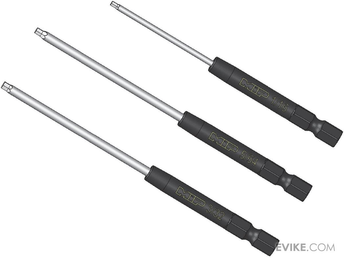 MIP Tools 3 Piece Speed Tip Hex Driver Insert Set - SAE, Accessories ...
