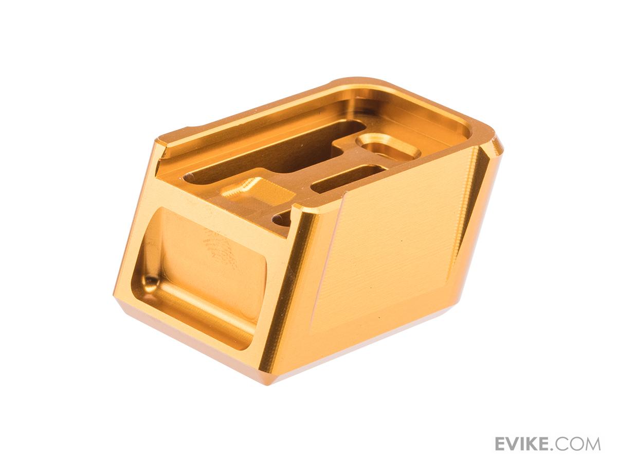 MITA CNC Aluminum Magazine Base for Elite Force GLOCK Airsoft Gas Blowback Pistol Magazines ...