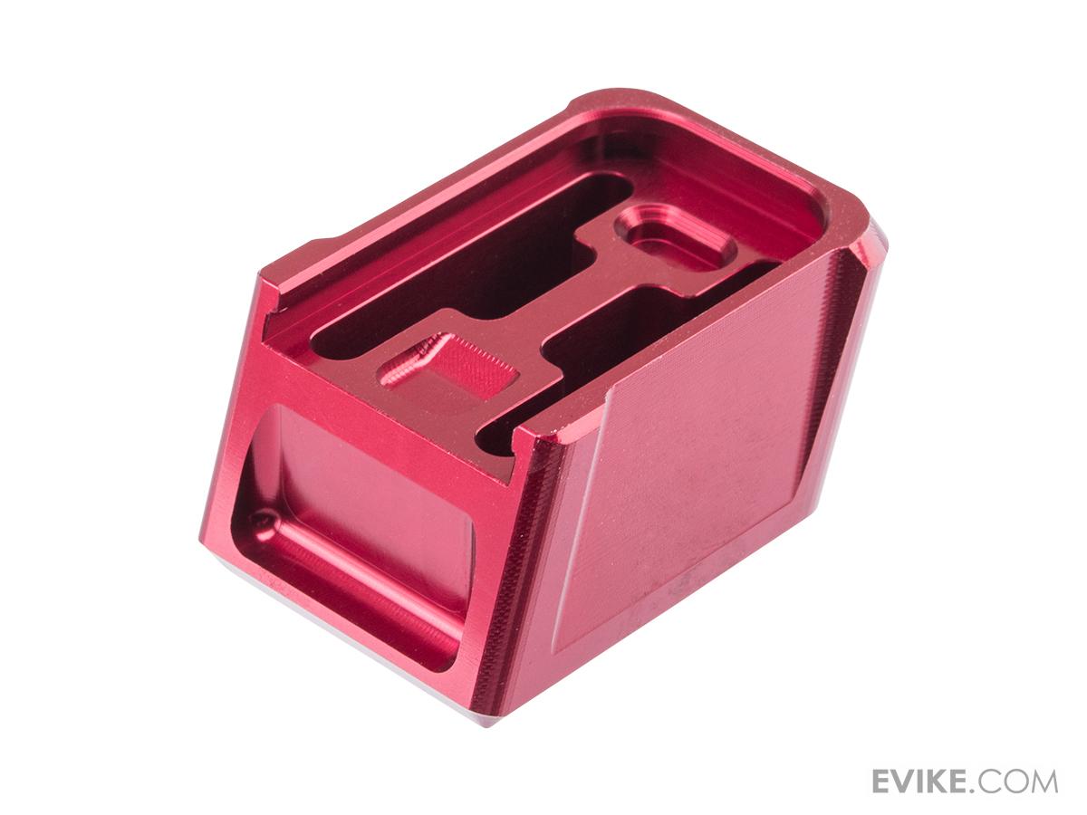 MITA CNC Aluminum Magazine Base for Elite Force GLOCK Airsoft Gas Blowback Pistol Magazines ...