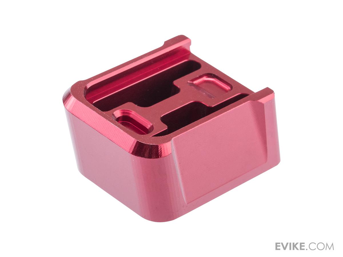 MITA CNC Aluminum Magazine Base for Elite Force GLOCK Airsoft Gas ...