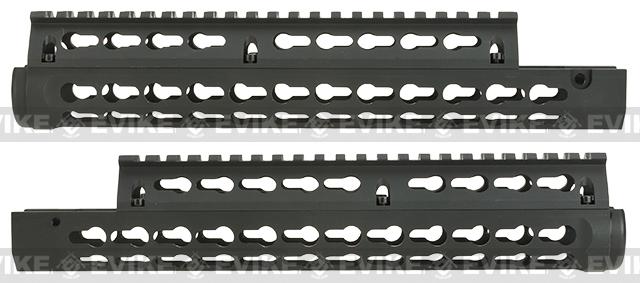 AIM Sports FN FAL 2 Piece Drop-In Keymod Handguard with Top Rail ...