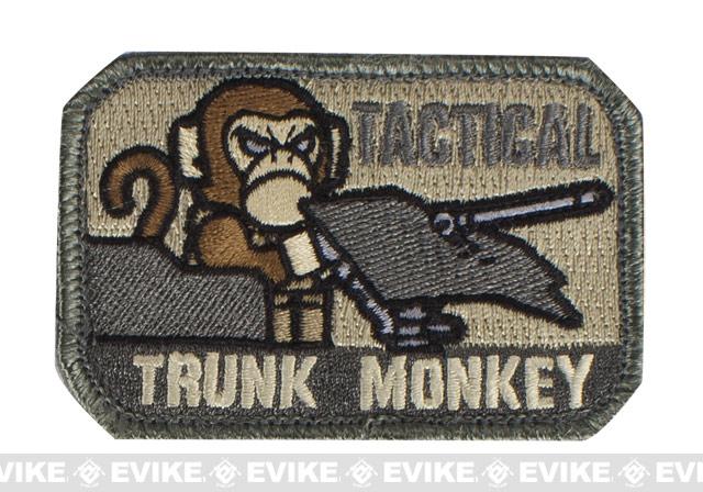 Mil-Spec Monkey "Tactical Trunk Monkey" Hook and Loop Patch - ACU, Tactical Gear/Apparel ...