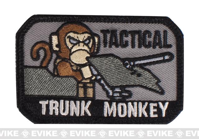 Mil-Spec Monkey "Tactical Trunk Monkey" Hook and Loop Patch (Color: SWAT), Tactical Gear/Apparel ...