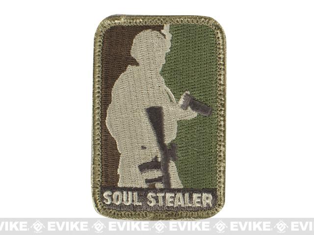 Mil-Spec Monkey "Soul Stealer" Hook and Loop Patch - Arid, Tactical ...