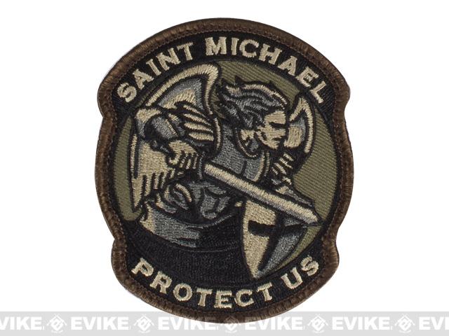 Mil-Spec Monkey "Saint-M Modern" Hook and Loop Patch (Color: Forest ...