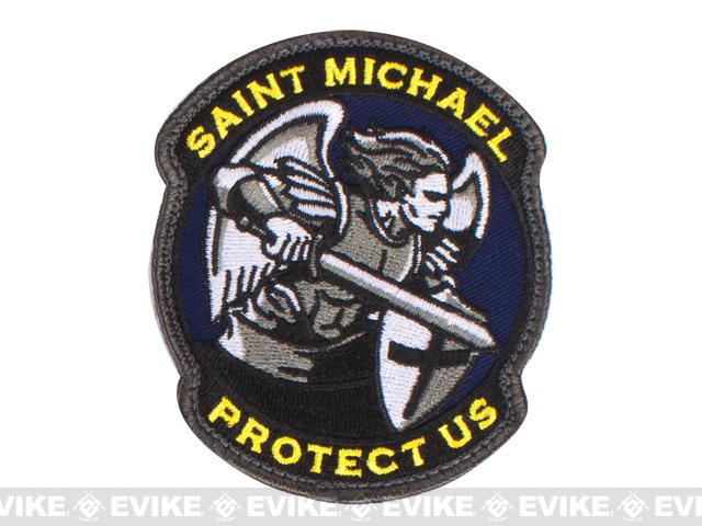 Mil-Spec Monkey "Saint-M Modern" Hook and Loop Patch (Color: Full Color ...