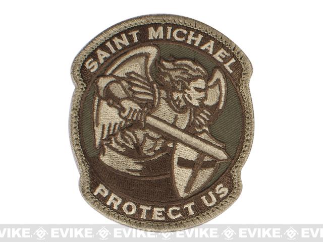 Mil-Spec Monkey "Saint-M Modern" Hook and Loop Patch (Color: Multicam ...