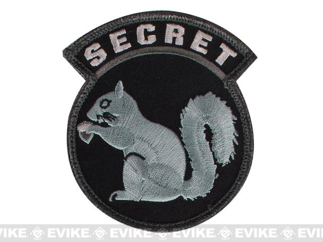 Mil-Spec Monkey "Secret Squirrel" Hook and Loop Patch (Color: SWAT), Tactical Gear/Apparel ...