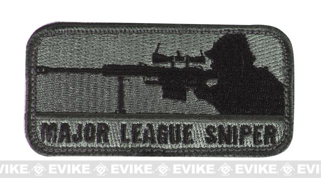 Mil-Spec Monkey Major League Sniper Hook and Loop Patch - ACU Dark | Evike.com