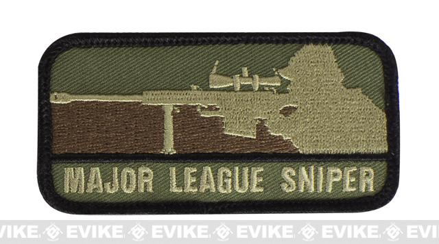 Mil-Spec Monkey "Major League Sniper" Hook and Loop Patch (Color: Forest), Tactical Gear/Apparel ...