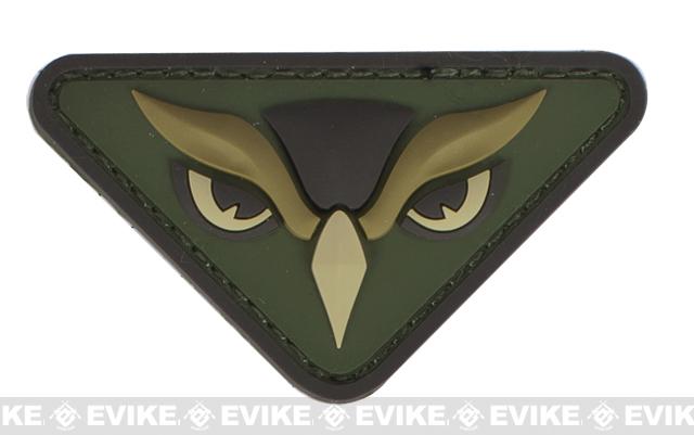 Mil-Spec Monkey "Owl Head" PVC Morale Patch (Color: Multicam), Tactical ...