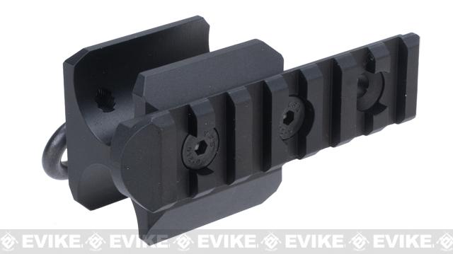G&P Barrel Mount QD Sling Adapter w/ Side Rail for M870 Series Airsoft ...