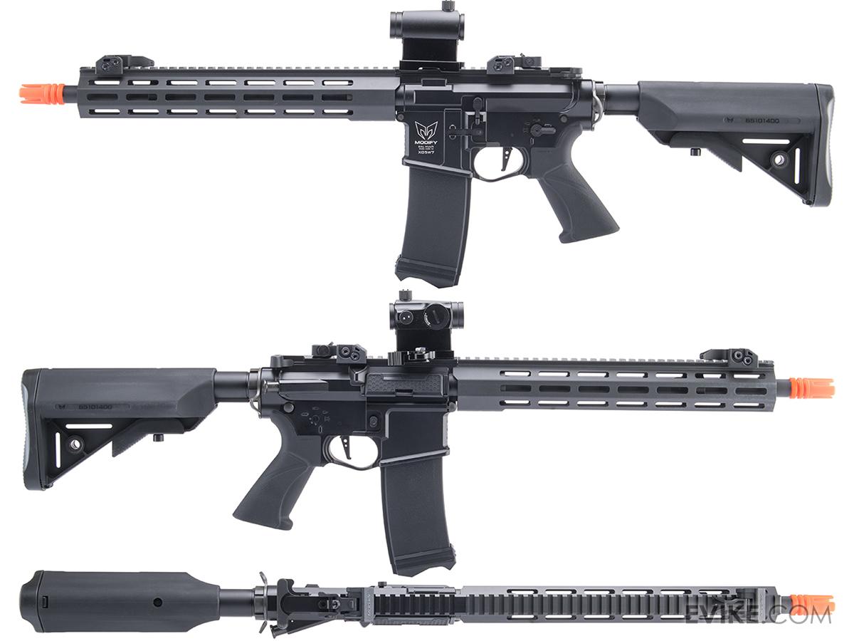 Modify XtremeDuty AR-15 Airsoft AEG Rifle w/ Quick Change Spring (Model: Carbine / GATE ASTER ...