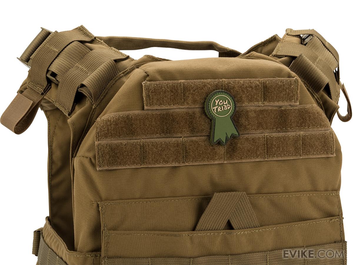 MoeGuns "YOU TRI3D" 3D PVC Morale Patch (Color: Multicam), Tactical ...