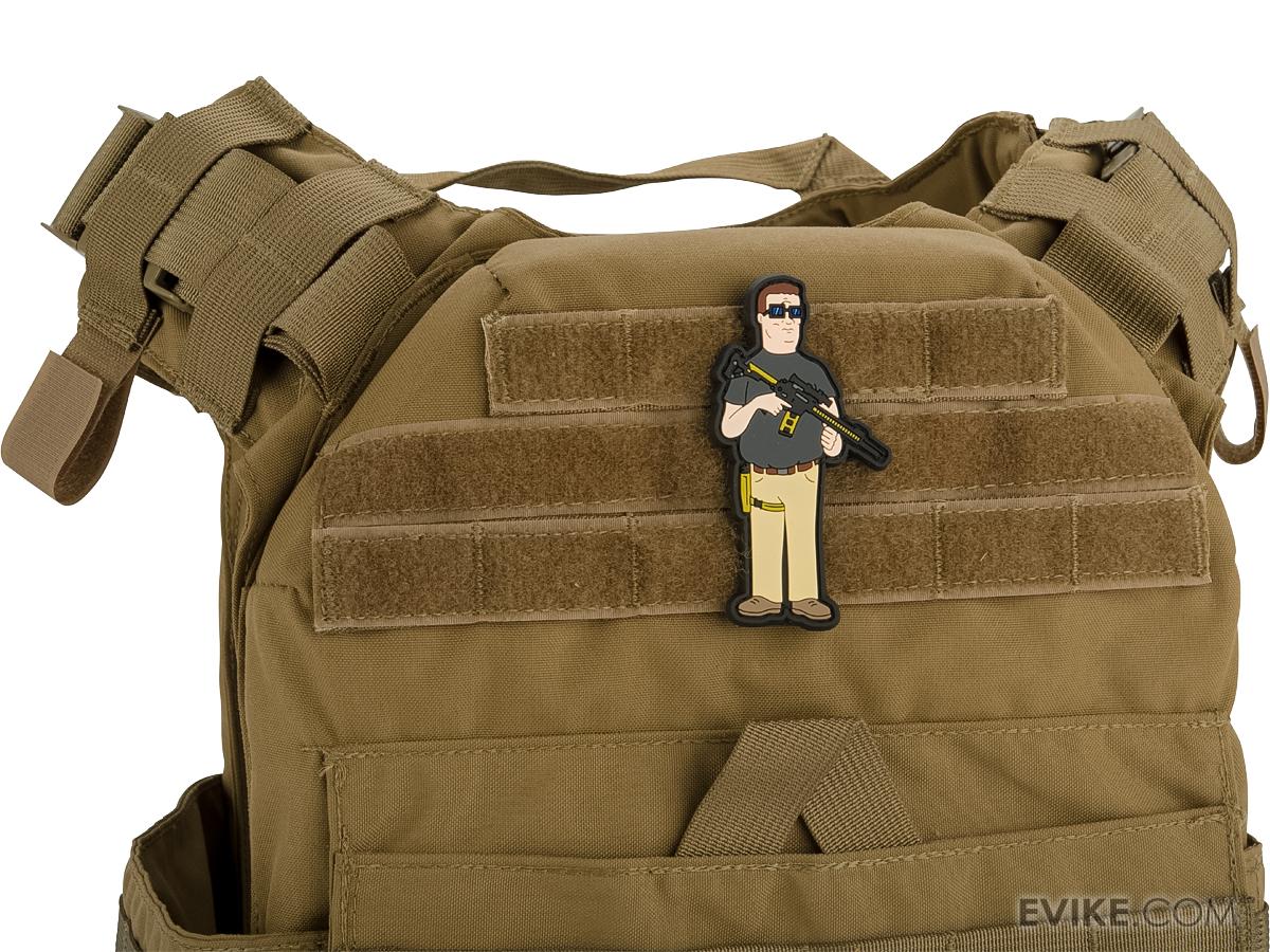 MoeGuns Tactical Hank Hill PVC Morale Patch, Tactical Gear/Apparel ...