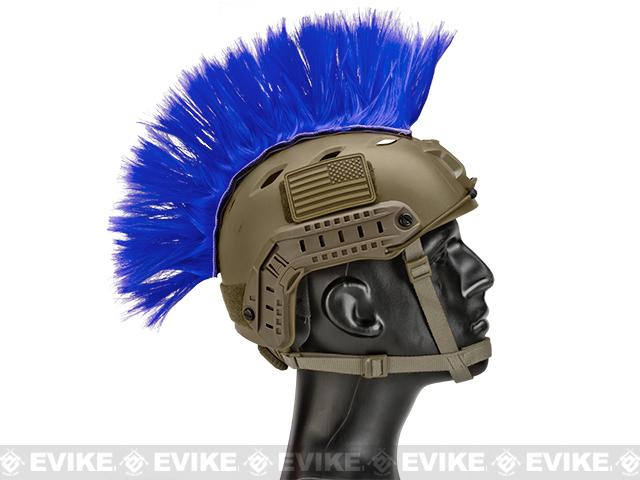 The Tacti-Cool Helmet Mohawk by Matrix - (Color: Blue), Tactical Gear ...
