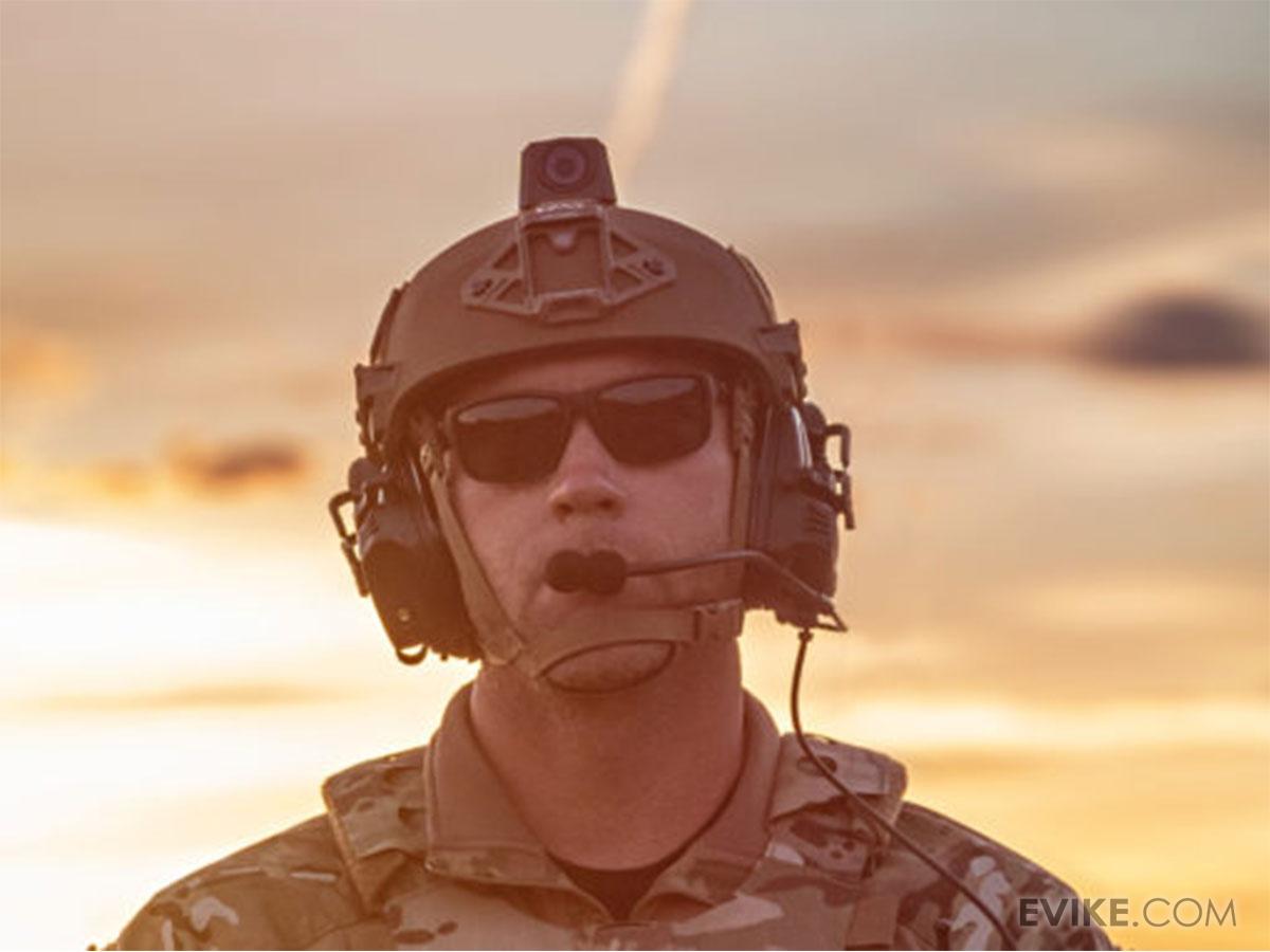 MOHOC Elite Ops Infrared IR Helmet Mounted Tactical HD Camera, Tactical ...