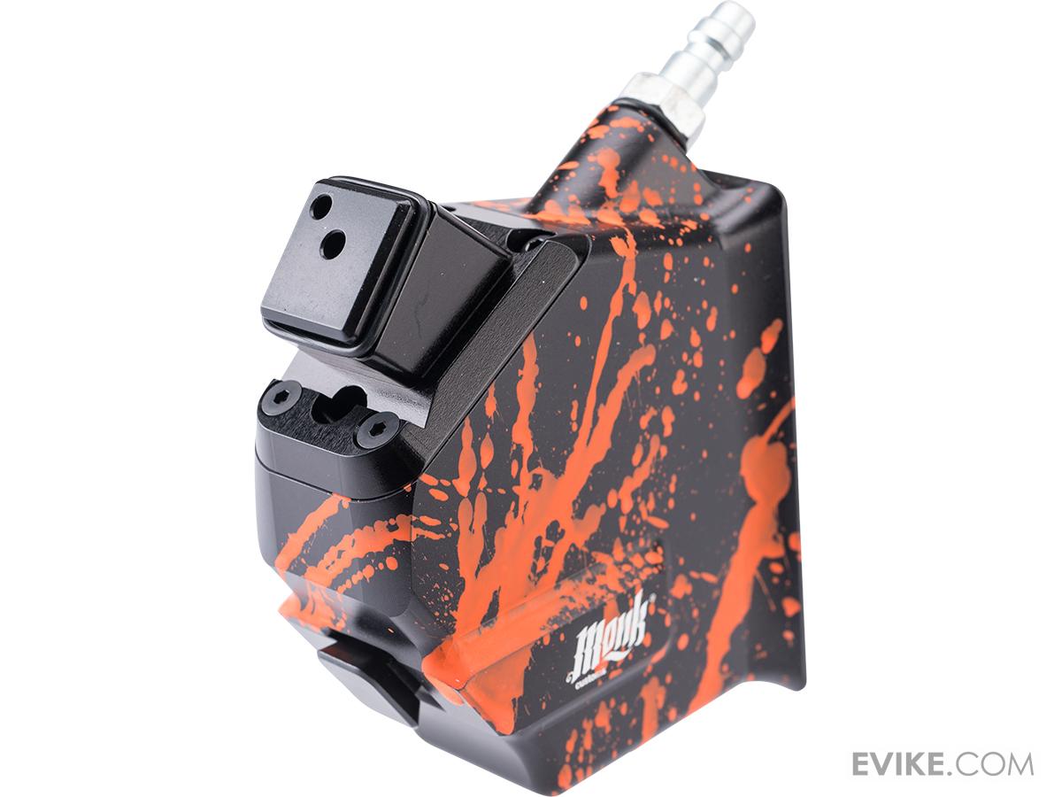 Monk Customs CNC HPA to M4 Magazine Angled M-Adapter for AAP-01 Gas ...