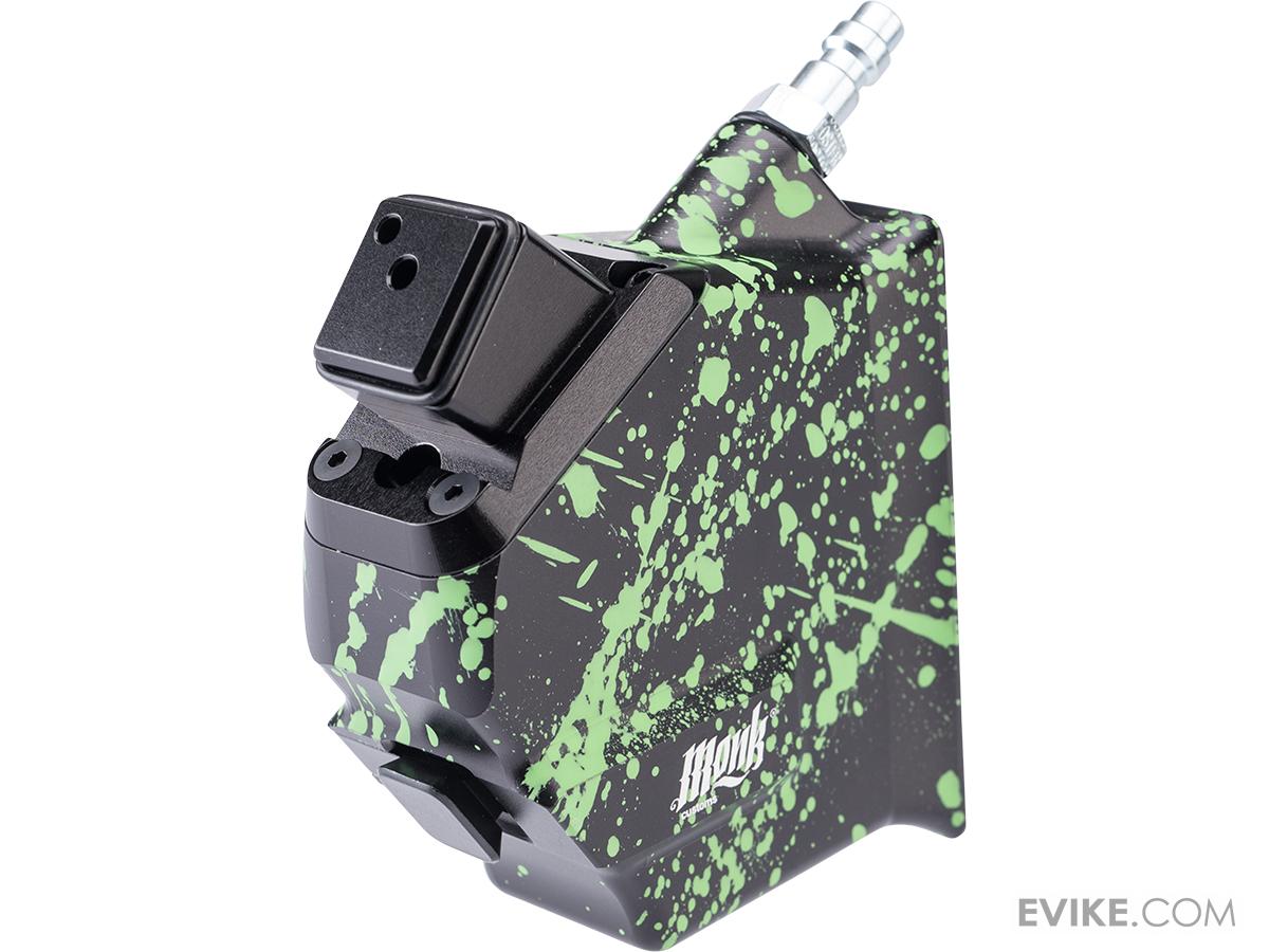 Monk Customs CNC HPA to M4 Magazine Angled M-Adapter for AAP-01 Gas ...