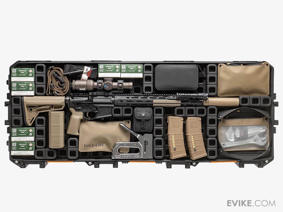 Magpul DAKA GRID Case Organizer for Pelican Vault Tactical Rifle Cases (Model: V730), Tactical ...