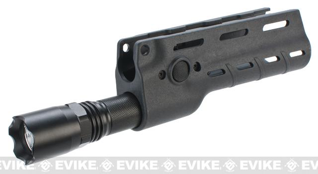 ICS Tactical Handguard with Built-in Flashlight for MP5 Series Airsoft ...