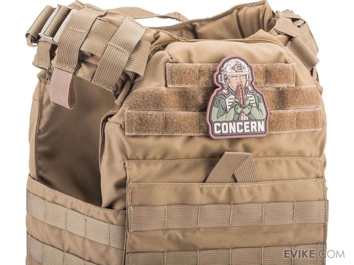 Mil-Spec Monkey "Concern" PVC Morale Patch (Color: Multicam), Tactical Gear/Apparel, Patches ...