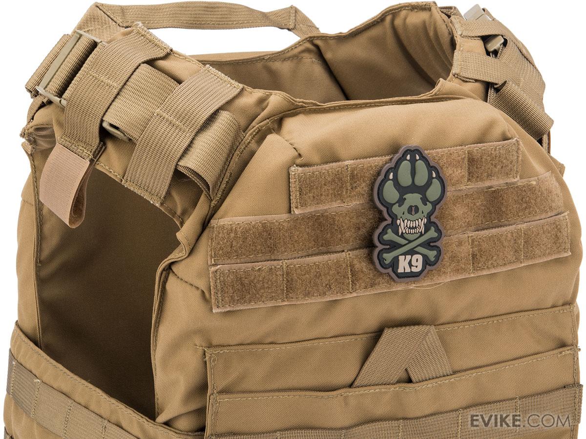 Mil-spec Monkey "K9" PVC Moral Patch (Color: Forest), Tactical Gear/Apparel, Patches - Evike.com ...