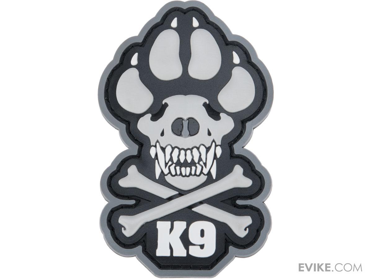 Mil-spec Monkey "K9" PVC Moral Patch (Color: Urban), Tactical Gear/Apparel, Patches - Evike.com ...