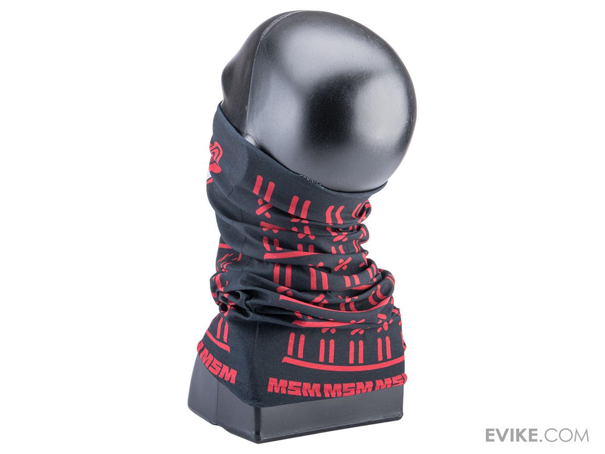 Mil-Spec Monkey Multi Wrap Neck Gaiter (Design: Oni / Red), Tactical ...