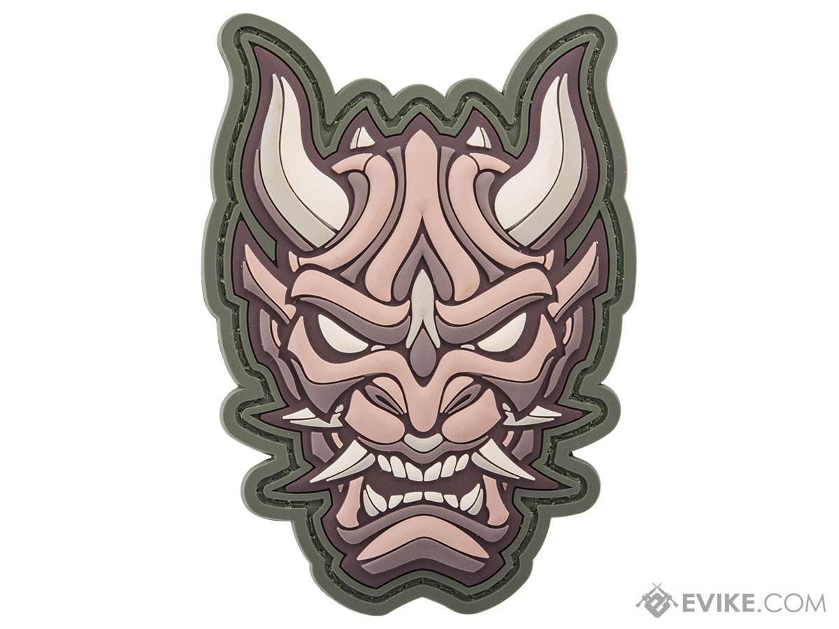 Mil-Spec Monkey "Oni Head 1" PVC Morale Patch (Color: Multicam), Tactical Gear/Apparel, Patches ...