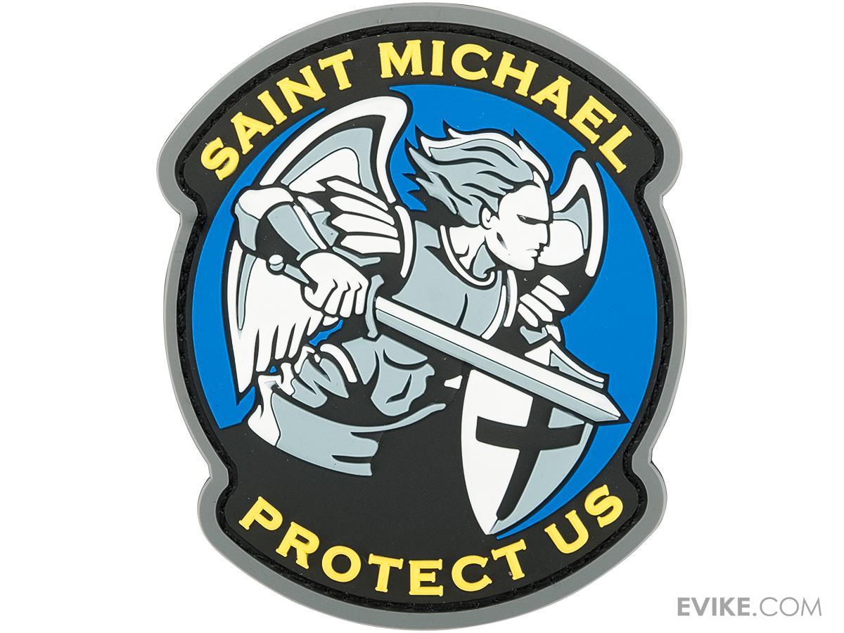 Mil-spec Monkey "Saint Michael" PVC Moral Patch (Color: Full color ...