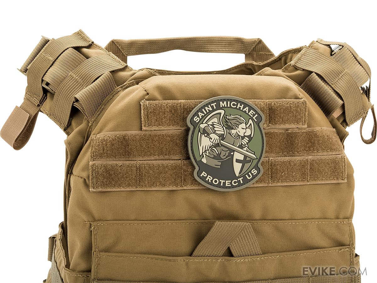 Mil-spec Monkey "Saint Michael" PVC Moral Patch (Color: Multicam), Tactical Gear/Apparel ...