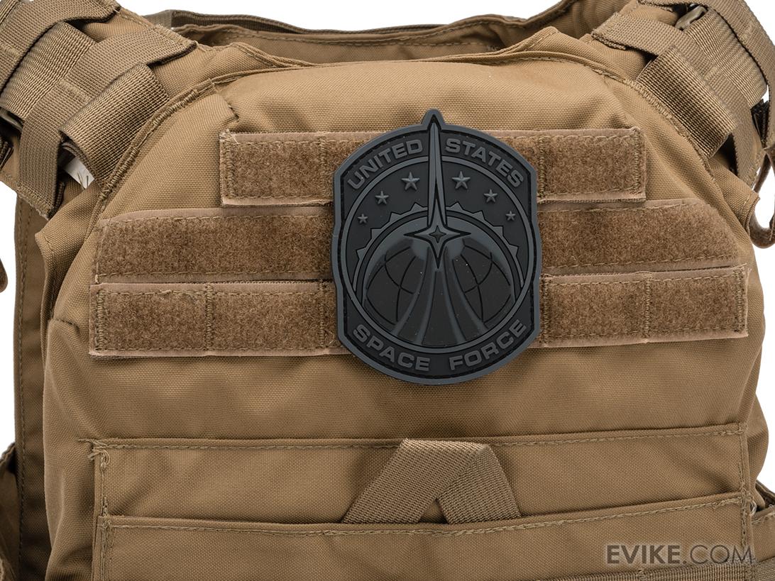Mil-Spec Monkey "Space Force" PVC Morale Patch (Color: DarkOps ...