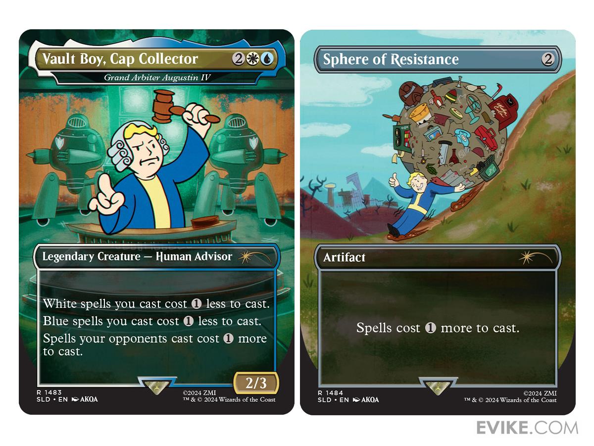 Magic: The Gathering "Secret Lair: Fallout" Exclusive Playing Cards ...