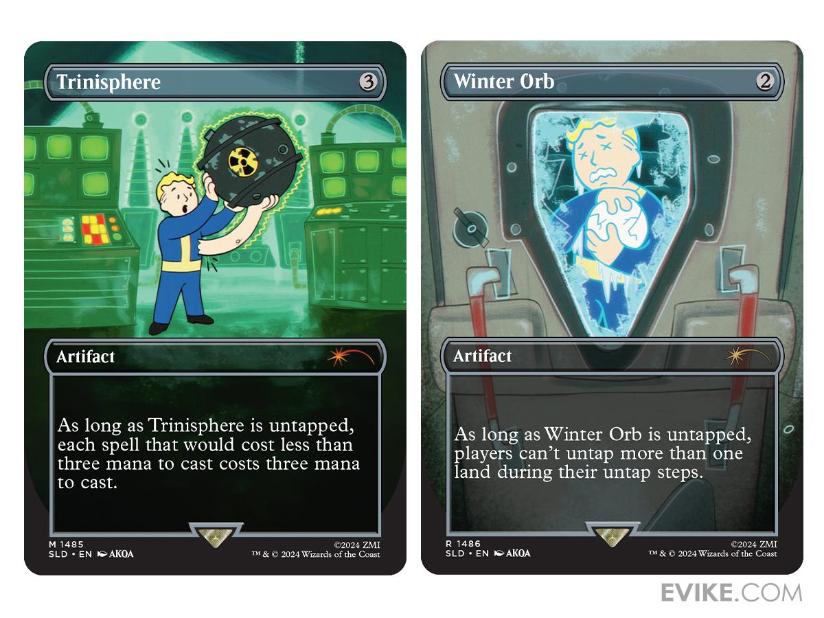 Magic: The Gathering "Secret Lair: Fallout" Exclusive Playing Cards ...