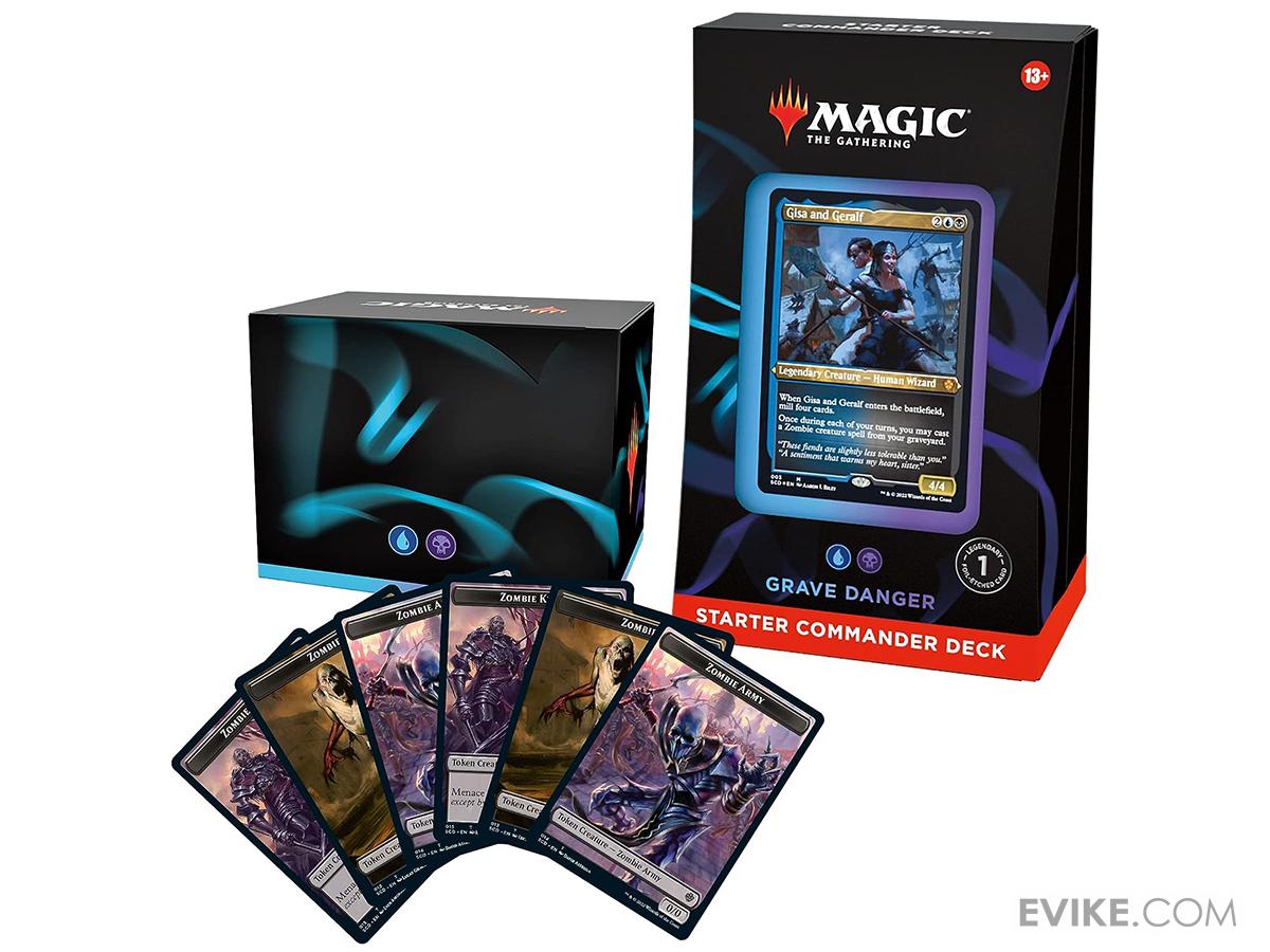 Magic: The Gathering Starter Commander Deck (Model: Grave Danger), MORE ...