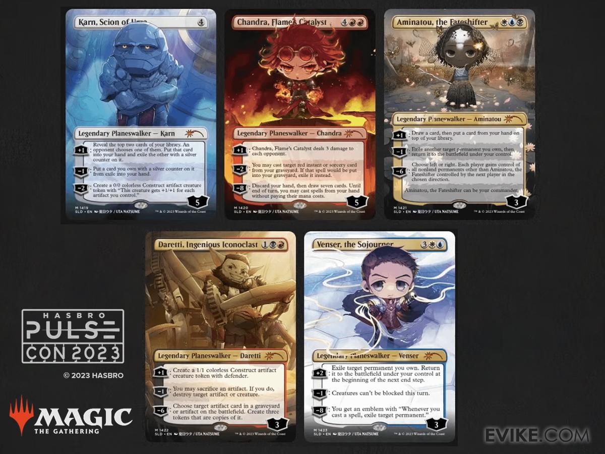 Magic: The Gathering "Secret Lair: Li'l'est Walkers" Exclusive Playing ...