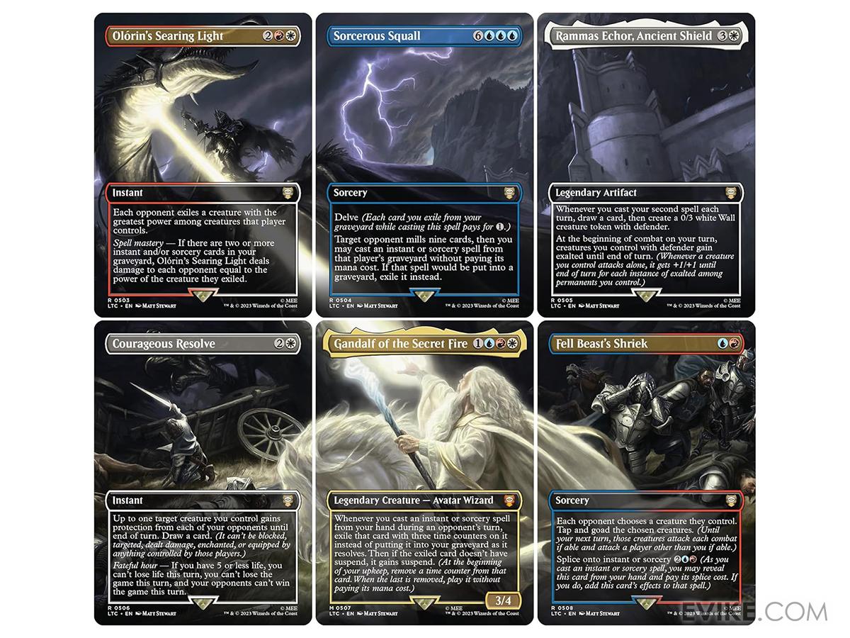 Magic: The Gathering "Lord of the Rings Tales of Middle-Earth" Scene ...