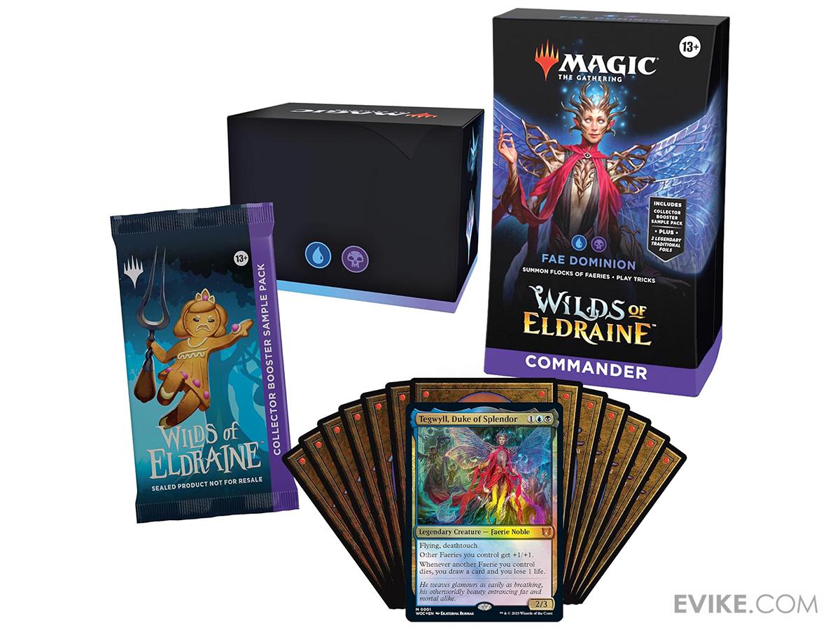 Magic: The Gathering "Wilds of Eldraine" Commander Deck (Model: FAE ...