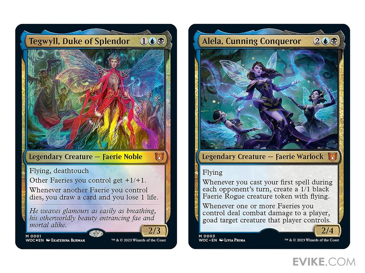 Magic: The Gathering "Wilds of Eldraine" Commander Deck (Model: FAE Dominion), MORE ...