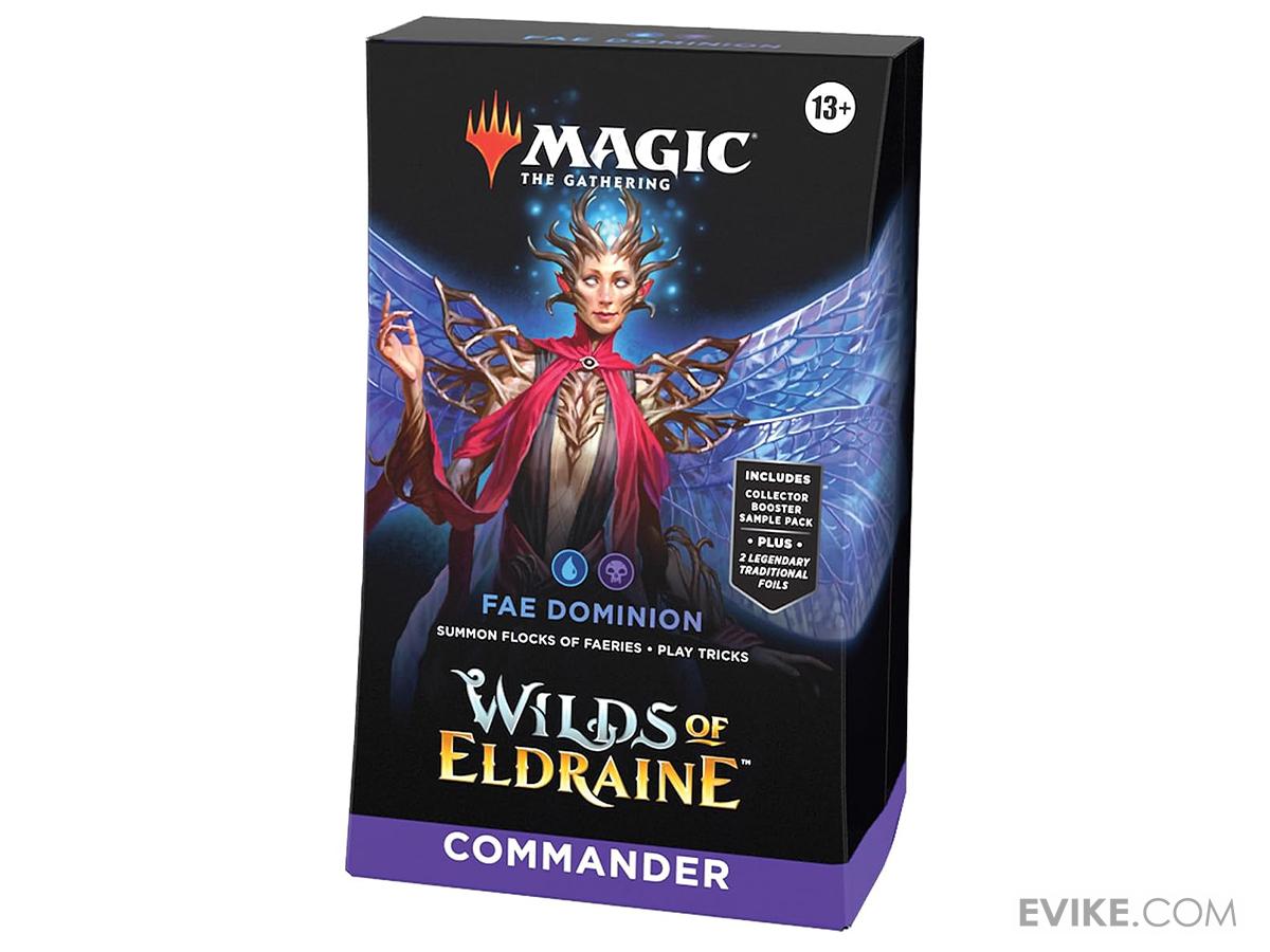 Magic: The Gathering "Wilds of Eldraine" Commander Deck (Model: FAE ...