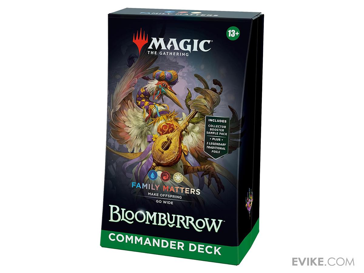 Magic: The Gathering "Bloomburrow" Commander Deck (Model: Family Matters), MORE, Collectibles ...